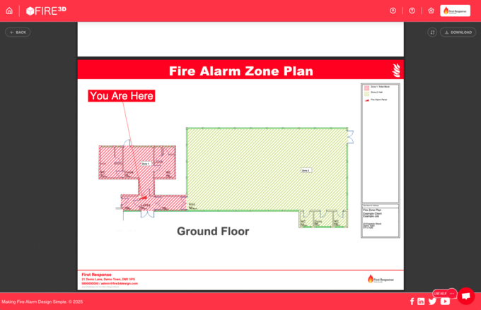 Fire Alarm Zone Plan Software | Design In House In Minutes